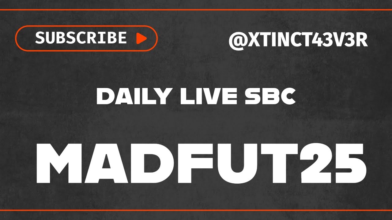 Todays Live SBC COMPLETE ALL 8 BEST AND EASIEST WAY 27/11 MADFUT25 ...