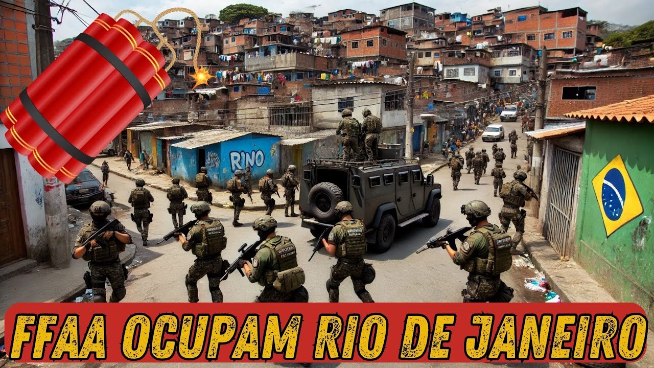 FFAA OCUPAM O RIO DE JANEIRO | COMPLEXO DO LINS , APÓS MORT3 DE MÉDICA ...