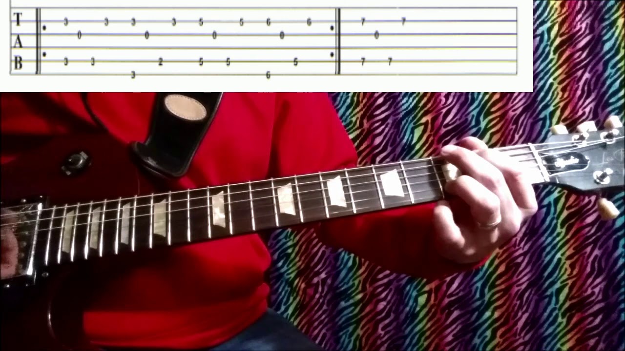 How to Play - "3 LIBRAS" w. tabs - A PERFECT CIRCLE guitar lesson - YouTube