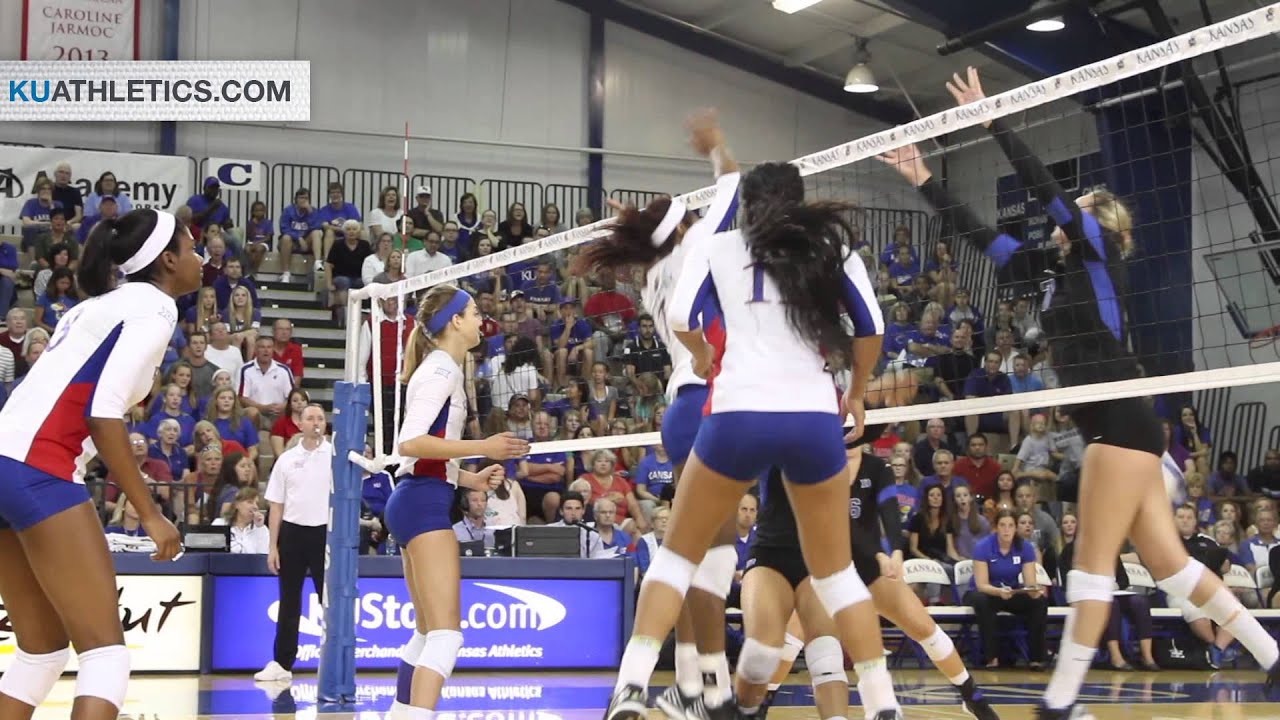 KU Volleyball completes three game sweep at Kansas Invitational ...
