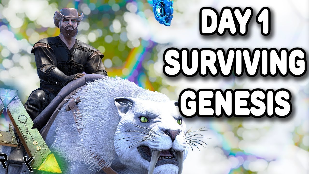 DAY 1, SURVIVING GENESIS | ARK: GENESIS [EP1] - YouTube