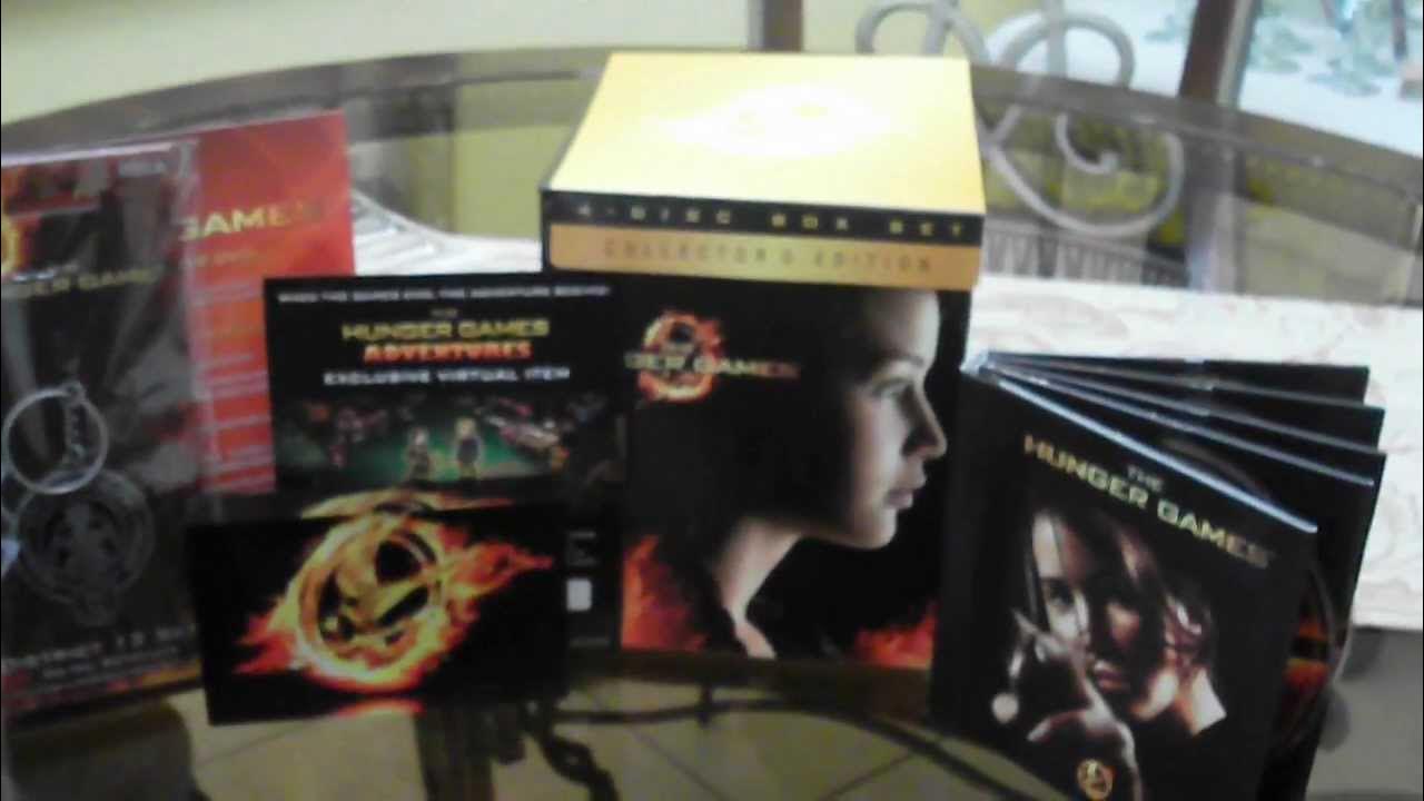 The Hunger Games Collectors Edition BoxSet (BestBuy Exclusive) Unboxing ...
