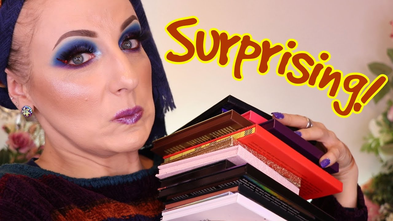 And the winner is ... 😲 Ranking all my Alien Cosmetics Palettes - YouTube