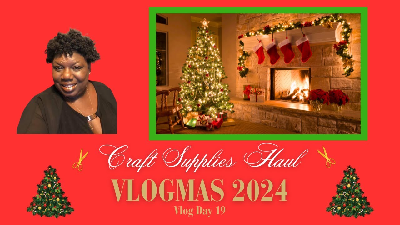 Vlogmas Day 19: Craft Supplies Haul from Michaels & Dollar Tree - YouTube