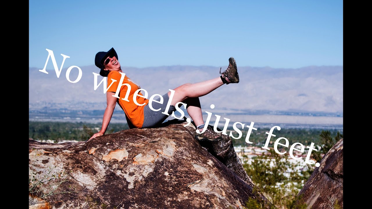 No wheels, just feet - Palm Springs, California, USA - Ice 2 Fire ...