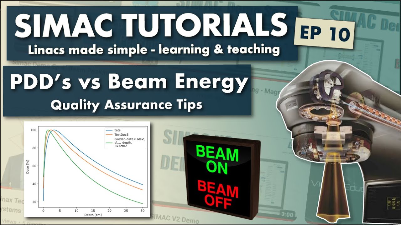 Simac Tutorial Ep 10: PDD's vs Beam Energy - YouTube