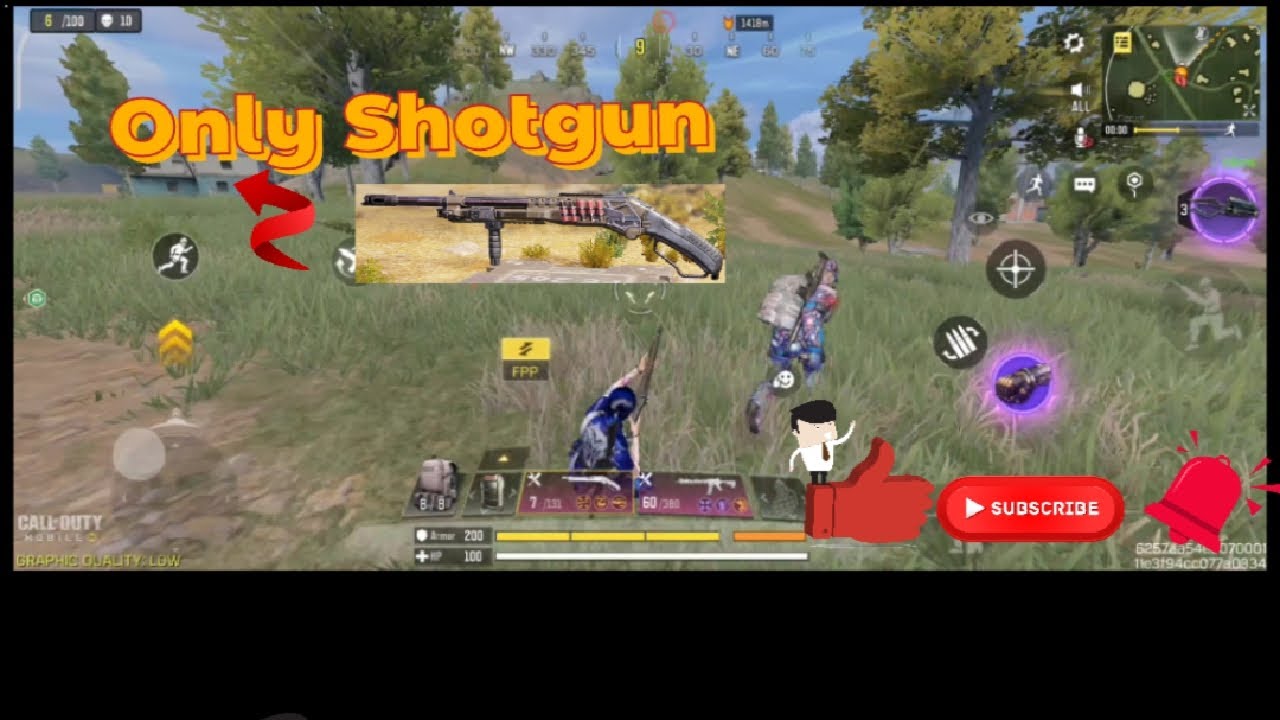 Isolated br cod mobile only Shotgun practice - YouTube
