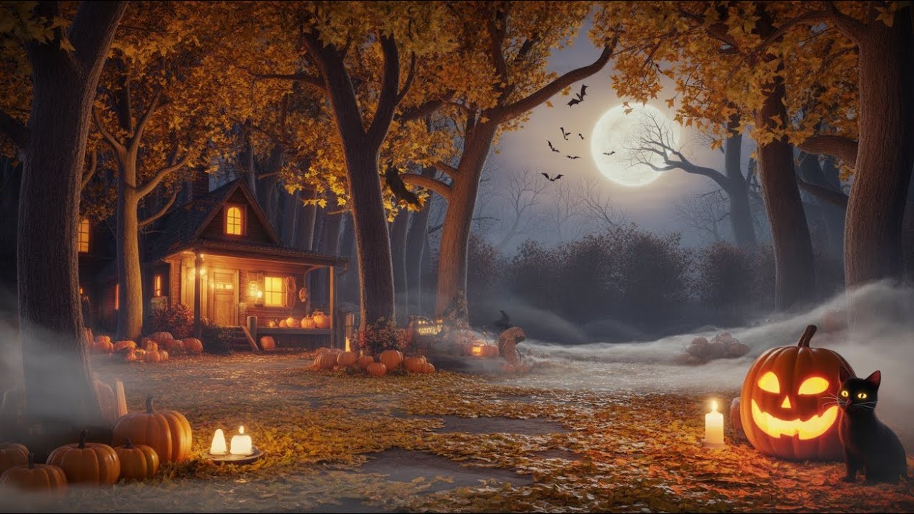 Cozy autumnal Halloween Evening 🎃🍂 Halloween Fall #halloween - YouTube