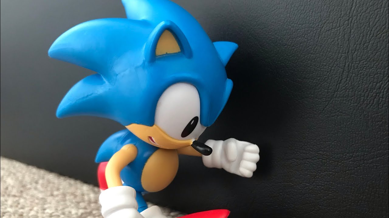 Classic Sonic Stop motion - YouTube