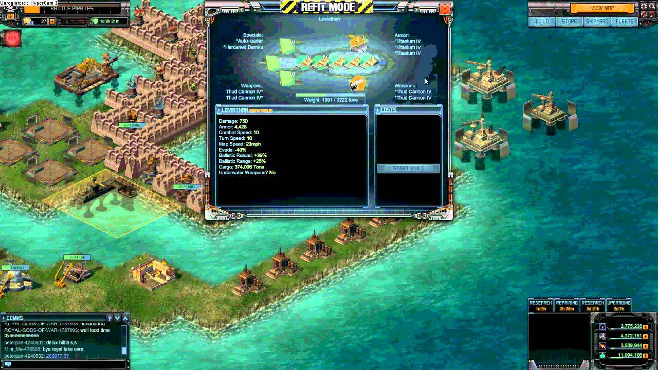 Battle Pirates Base Design | May 29th 2012 (R.I.P) - YouTube