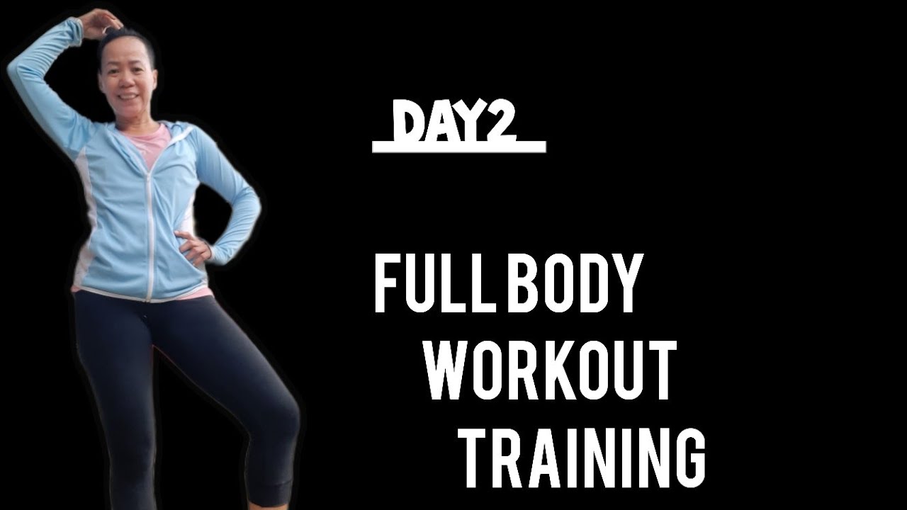 DAY2 TRAINING/FULL BODY WORKOUT ROUTINE - YouTube
