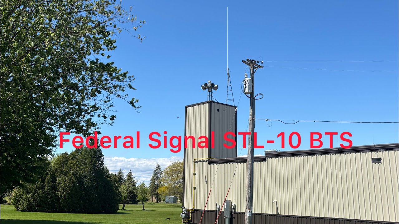 Federal Signal STL-10 BTS - YouTube