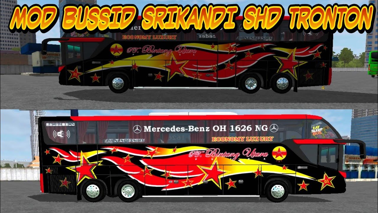 Mod Bussid Srikandi Shd Tronton - YouTube