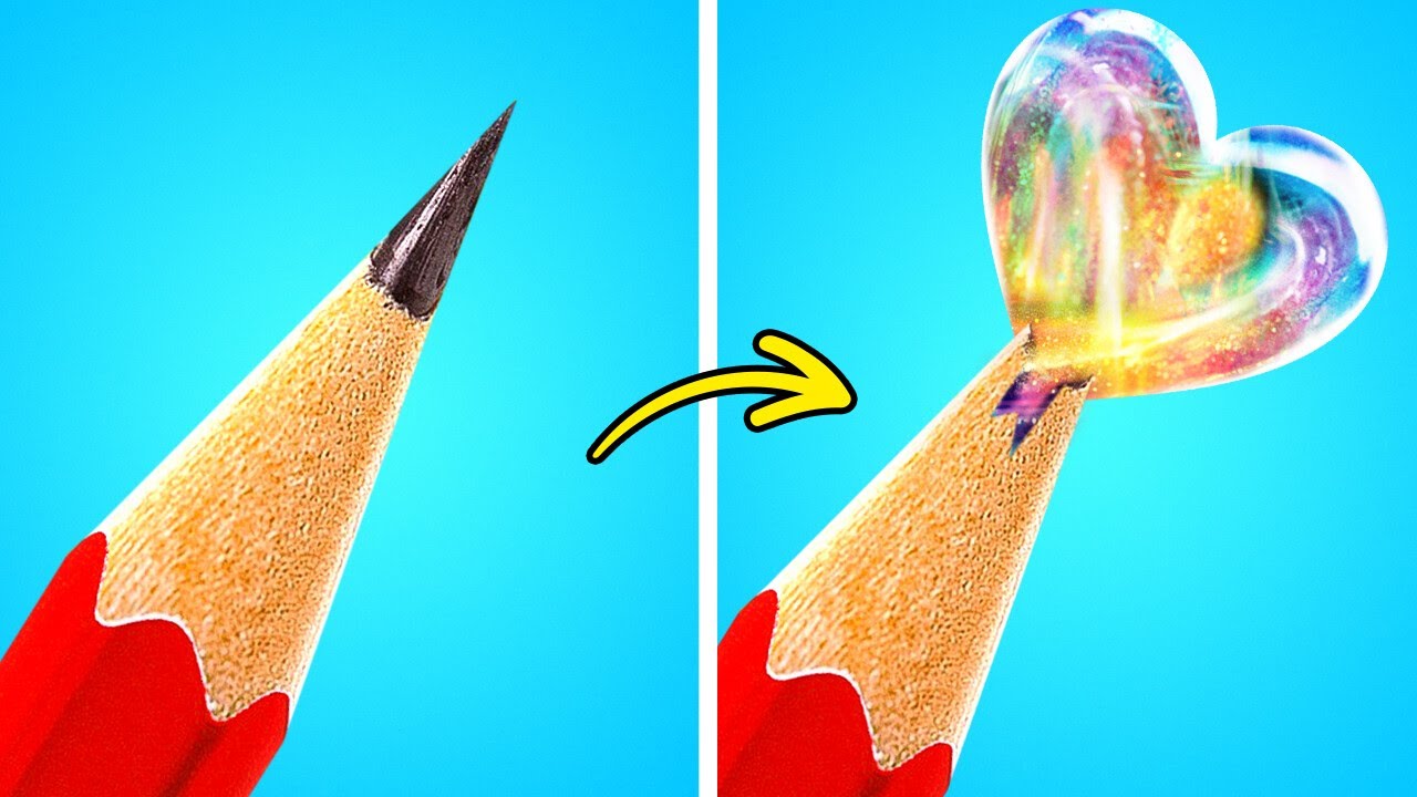 CREATIVE HACKS AND DIY IDEAS | Edible School Supplies By 123 GO!Series ...