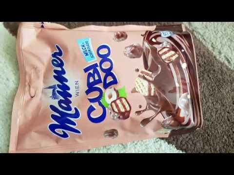 Manner Cubi Doo Milk Schokolade Unboxing - YouTube
