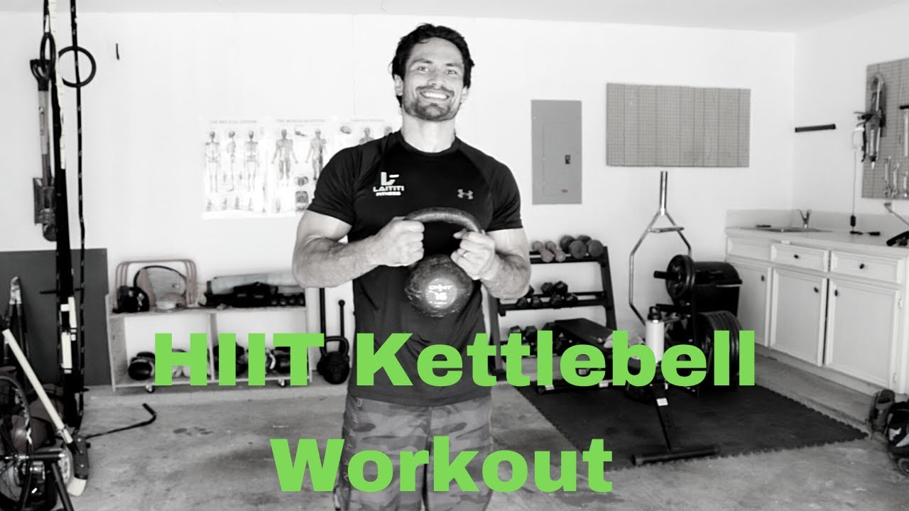 HIIT 20 Minute Kettlebell Workout - YouTube
