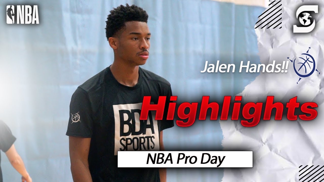 Jaylen Hands | NBA Pro Day Highlights - YouTube