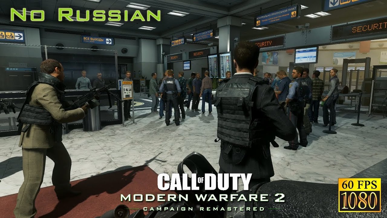Call of Duty Modern Warfare 2 : Mission 4 : No Russian - YouTube