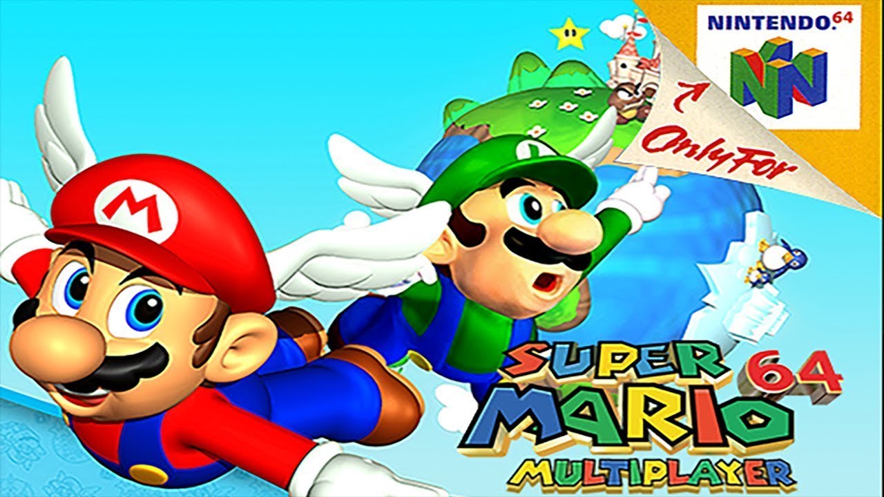 Super Mario 64 MULTIPLAYER con mi HIJO - YouTube