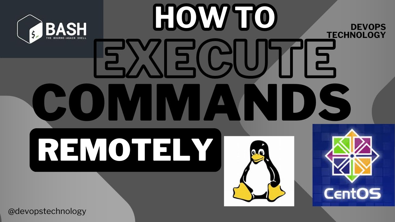 How To Execute Commands For Other Linux Machines With Your Own Linux 0383
