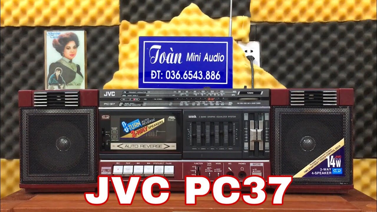 Cassstte JVC PC37 - Đỏ mận tuyệt đẹp - Giá 2Tr5 - LH 036.6543.886 - YouTube
