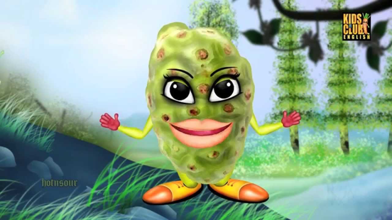 The Speaking "Noni Fruit" | English Kids Animation - Animated / Cartoon ...