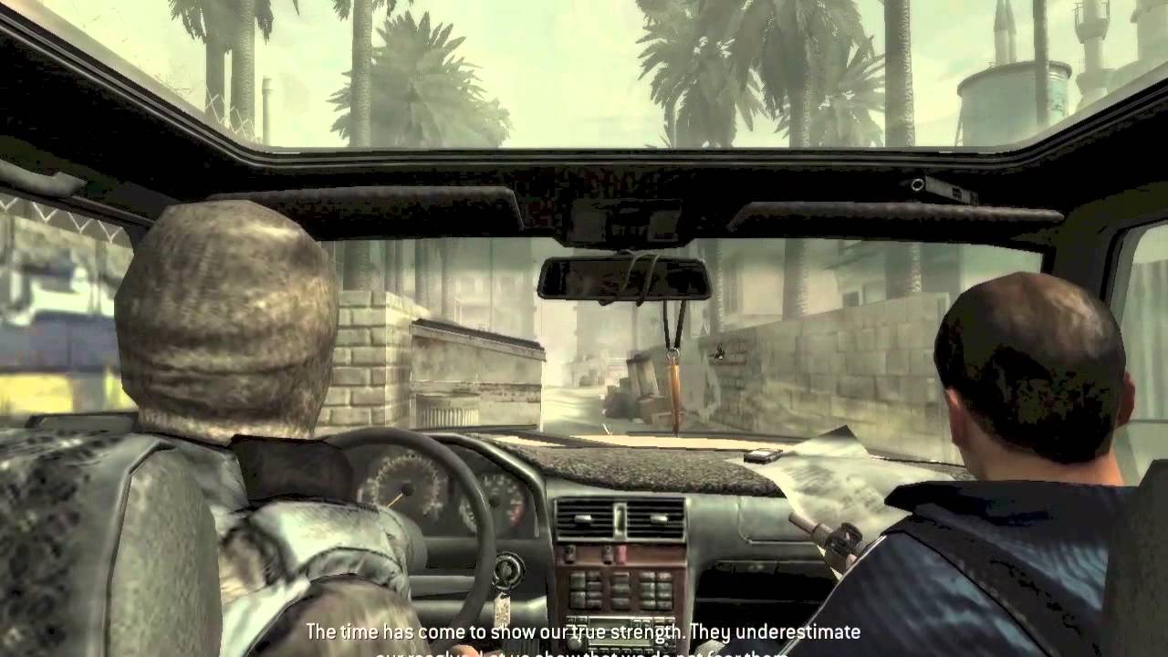 COD 4; President Executed - YouTube