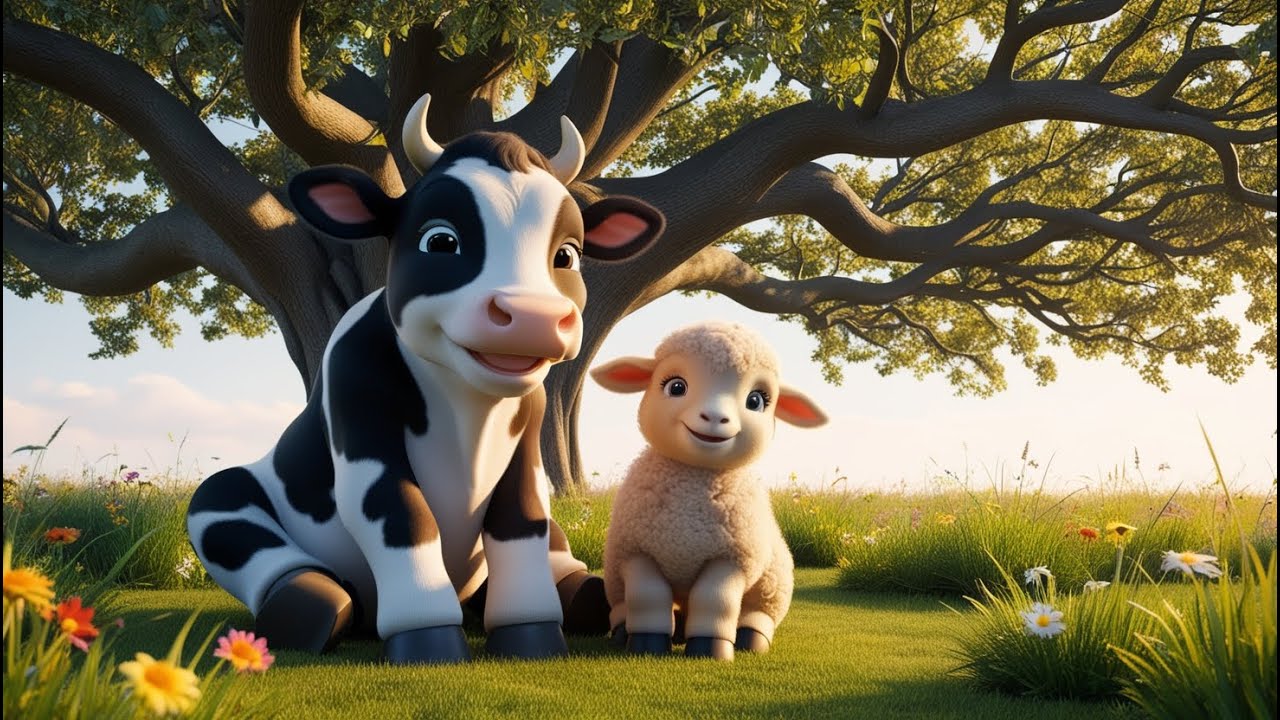 Baby Cow Say Moo Moo Moo | Fun Animal Song for Kids | Toddler Sing ...