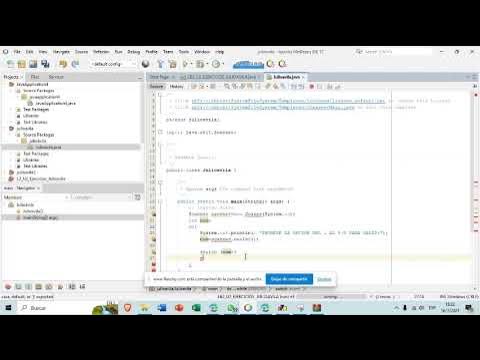 Primer paso para crear un programa en JAVA - YouTube