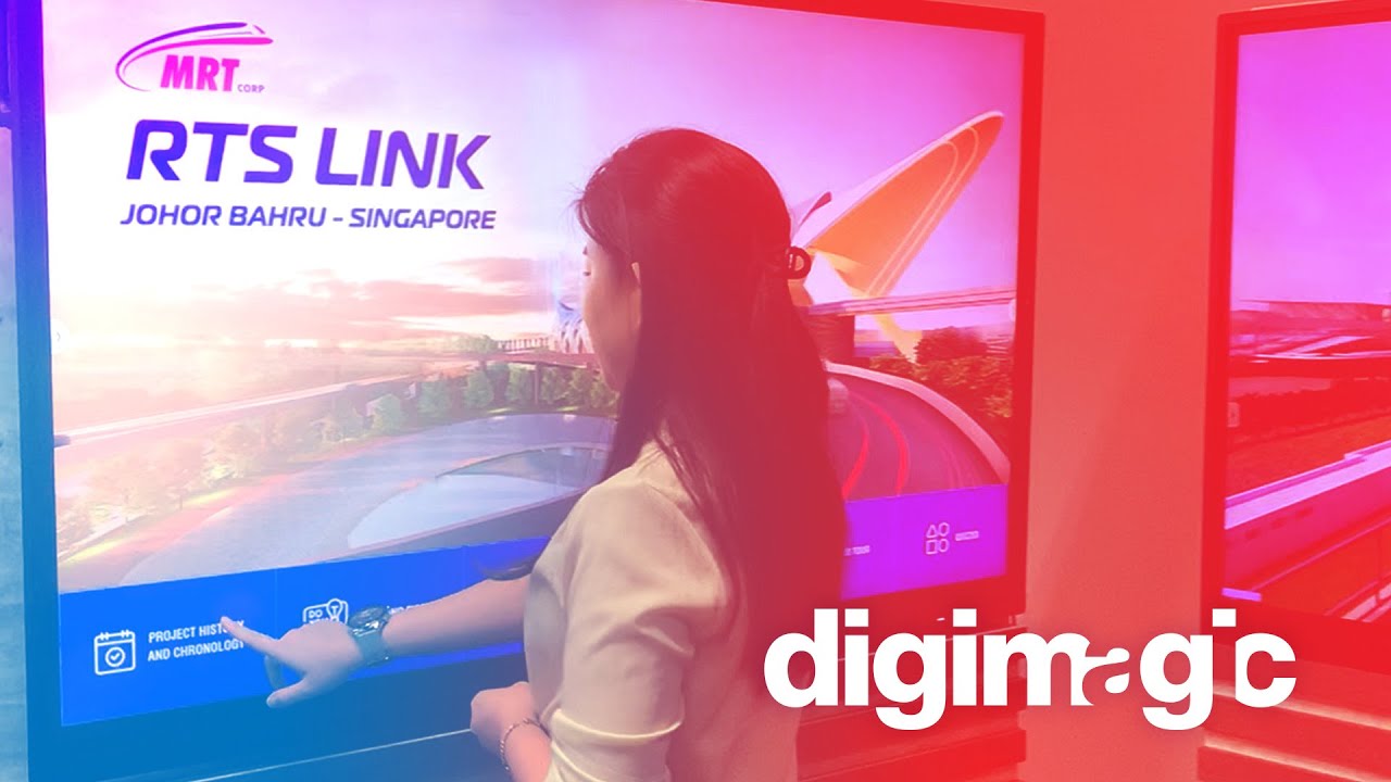 MRT RTS Link Interactive Gallery : Presenting Corporate Storytelling - YouTube