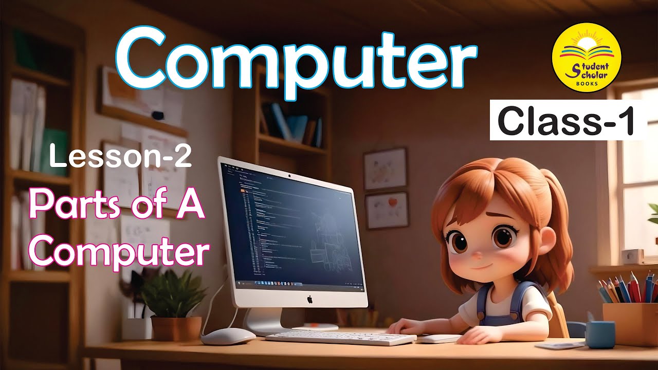 Lesson-2 Parts of A Computer | Computer Class-1 | Student Scholar - YouTube