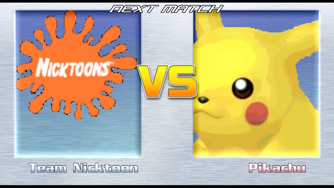 MUGEN 1.0 Battle 10 Team Nicktoon VS Pikachu - YouTube