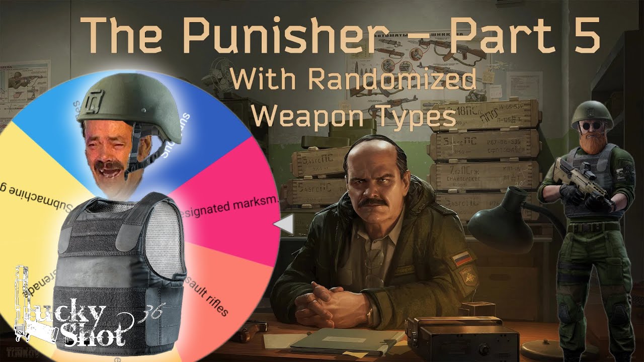 Escape from Tarkov with Random Weapon types & PACA Armor Stream ...