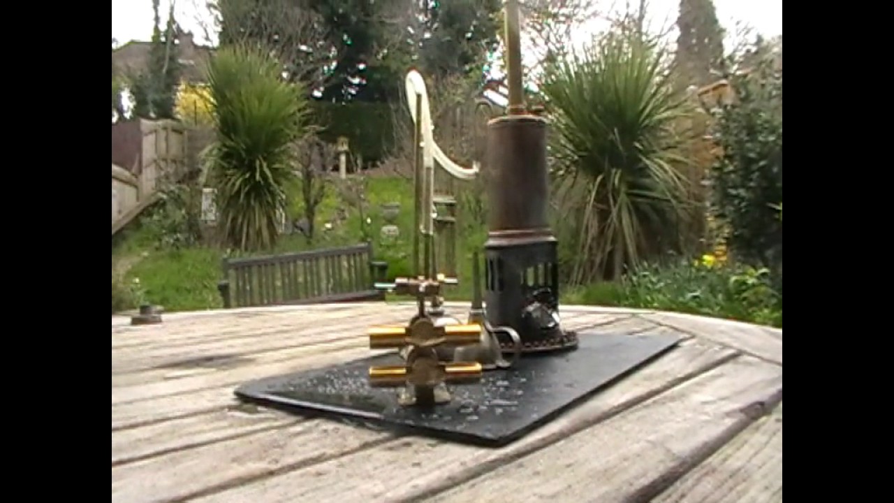 4 cylinder steam engine - YouTube