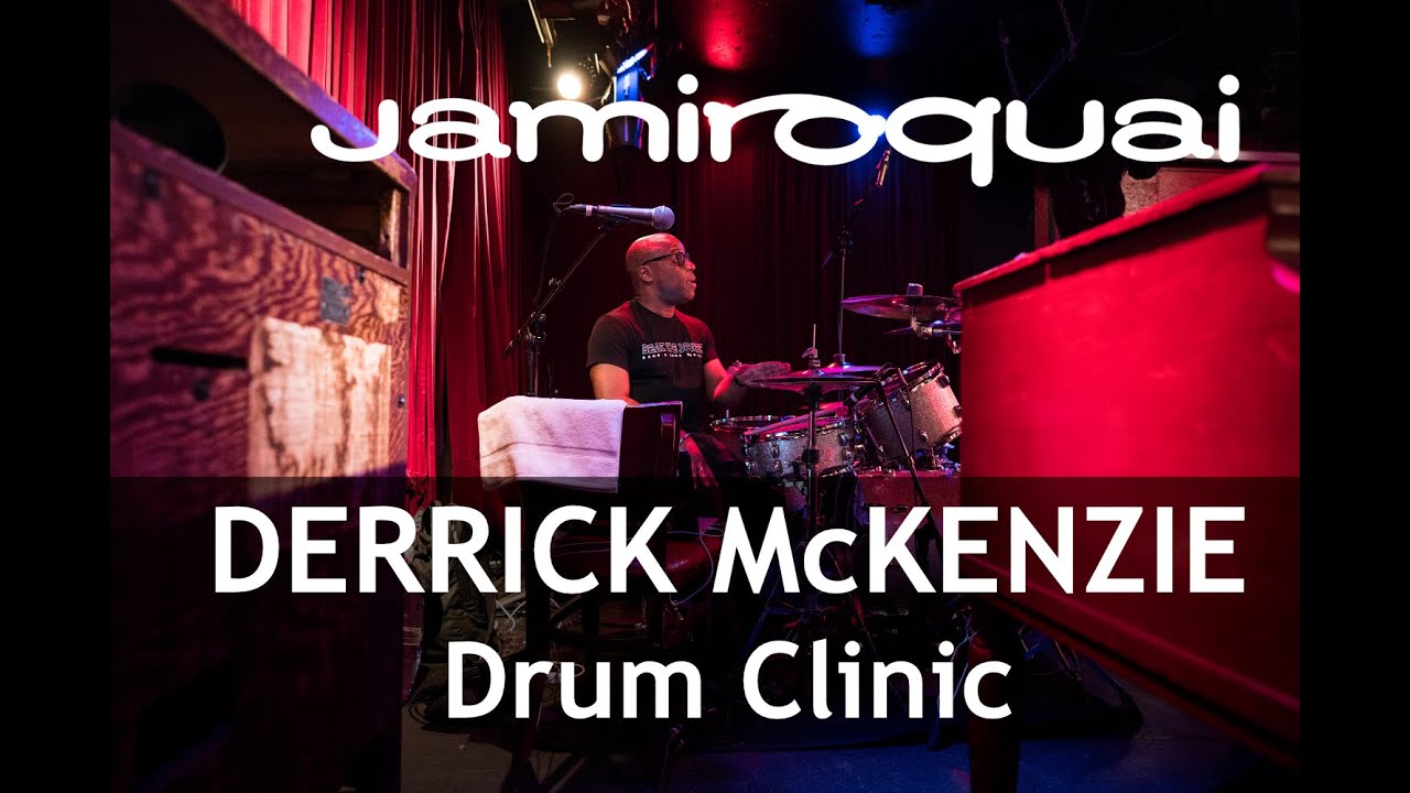 Jamiroquai's Derrick McKenzie Drum Clinic Clip at The Boom Boom Room SF ...