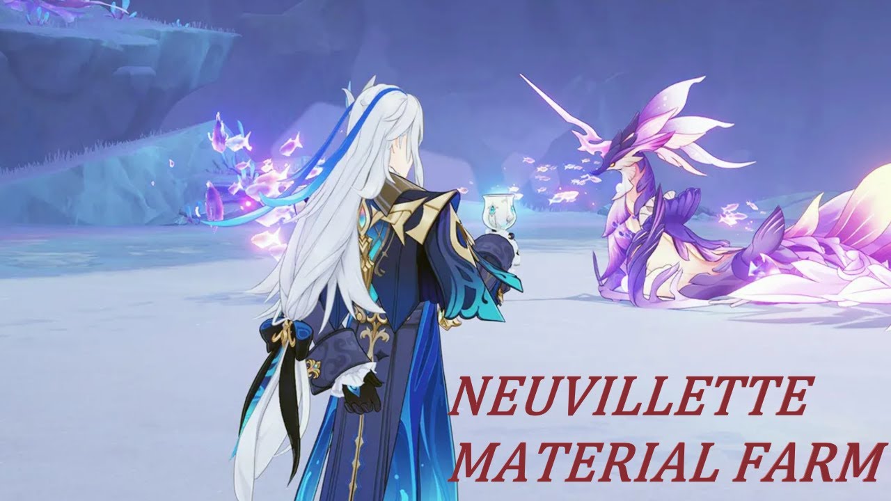 Neuvillette Boss material farm for Neuvillette Build | Genshin Impact ...