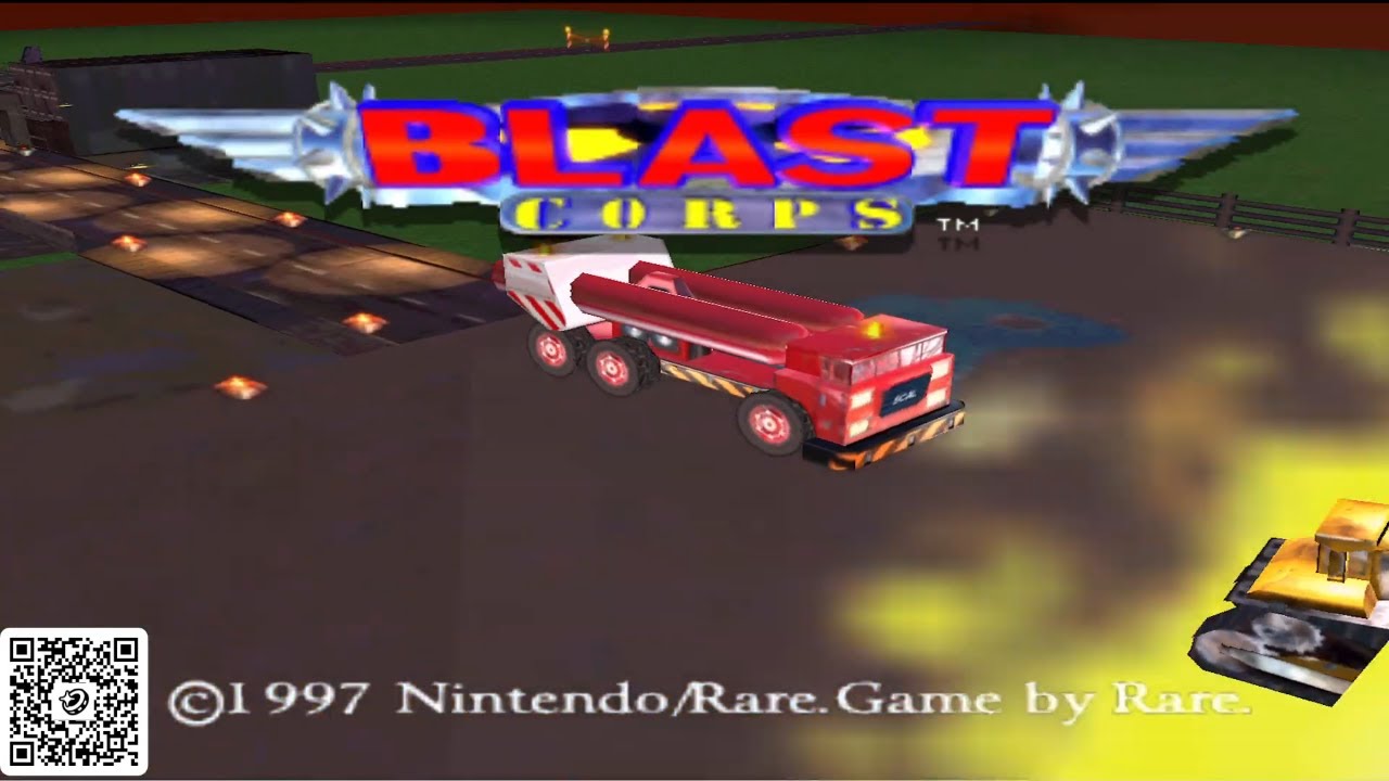 Blast Corps - Nintendo 64 - Gameplay - YouTube