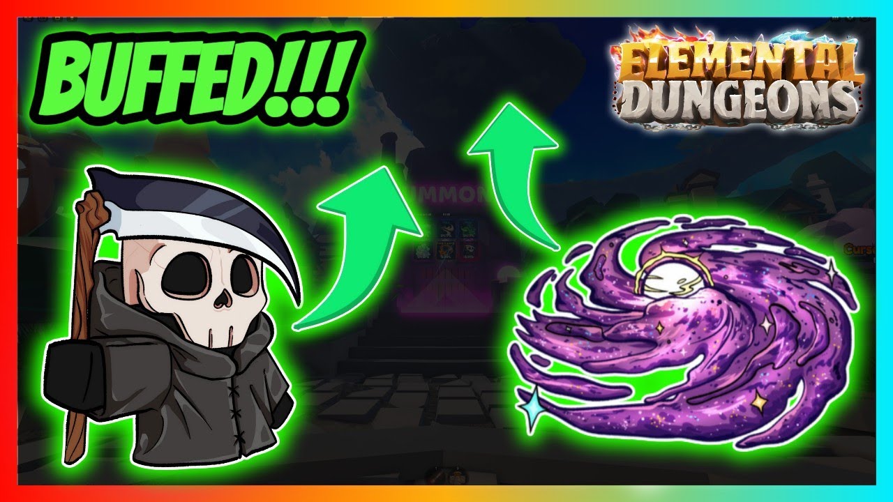 Reaper AND Galaxy Got BUFFED! | Elemental Dungeons - YouTube