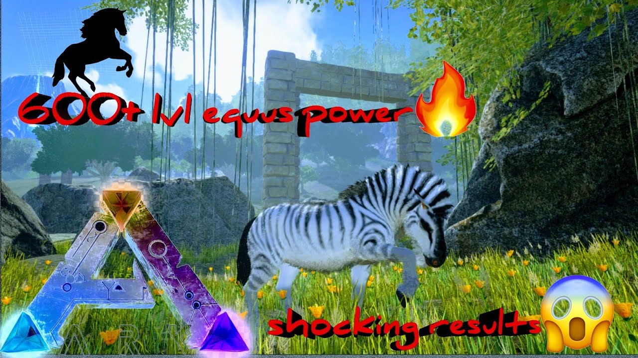 Taming 600+ equus | knocking power 😲 | ARK MOBILE - YouTube
