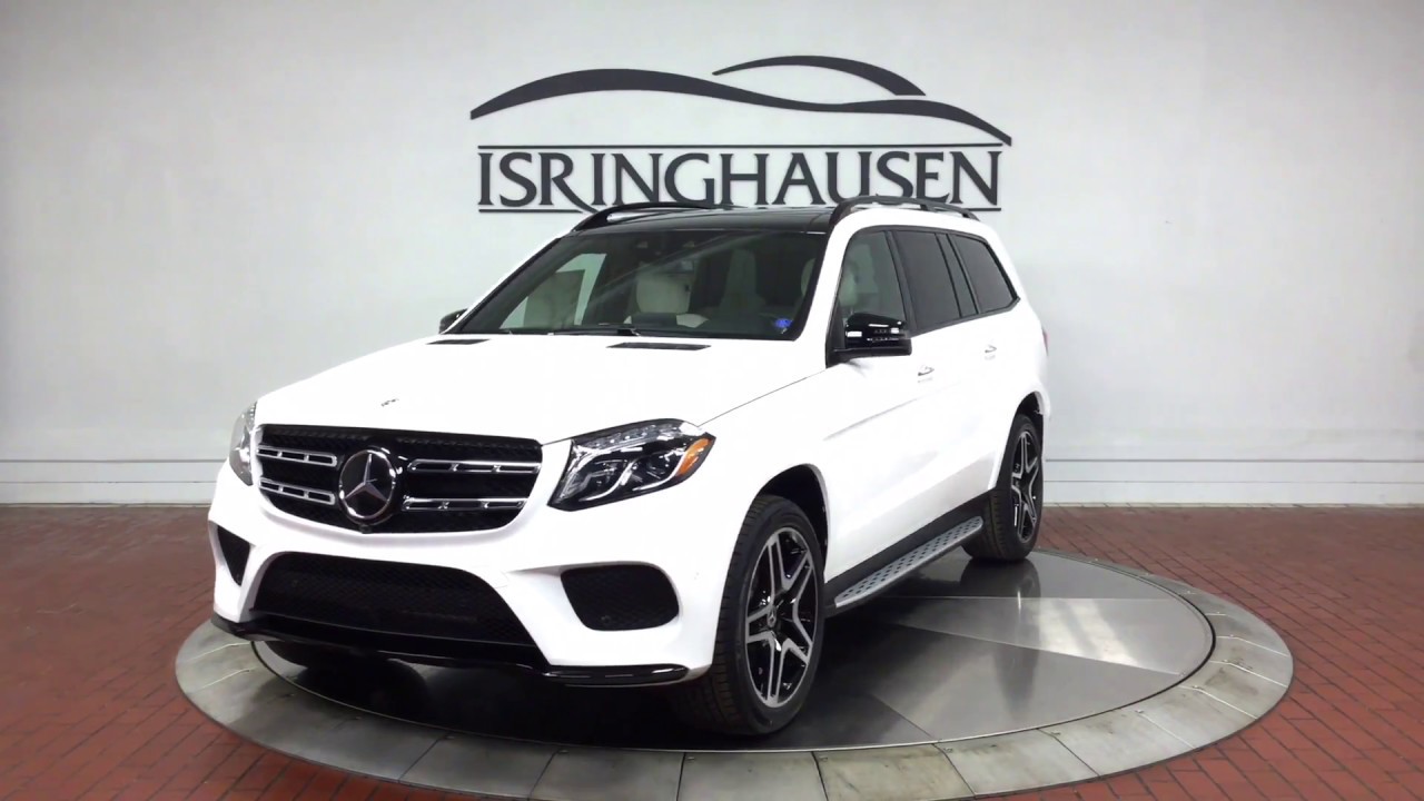 2018 Mercedes-Benz GLS 550 4MATIC in Polar White - 092689 - YouTube