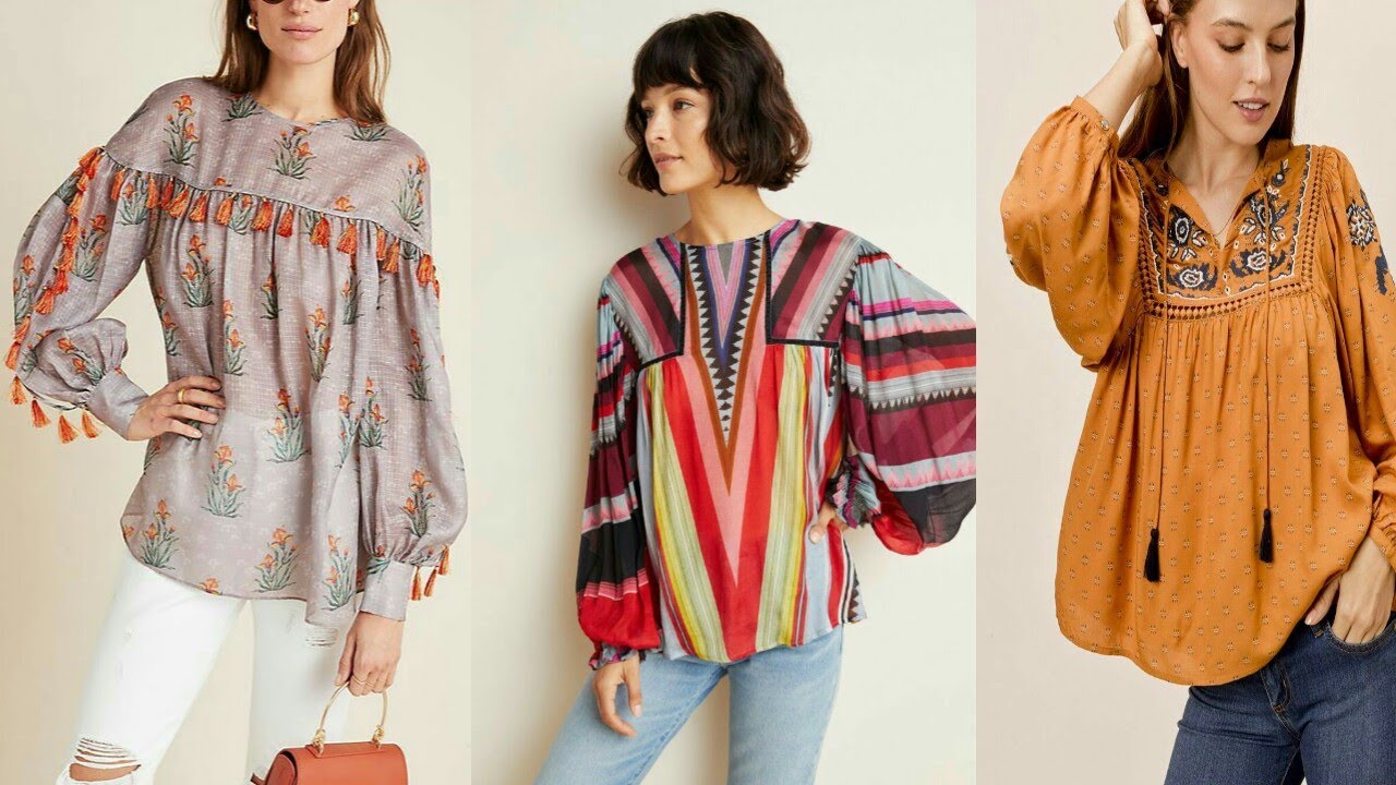 Most beautiful and stylish embroidered Top designs\ embriodered tunic ...