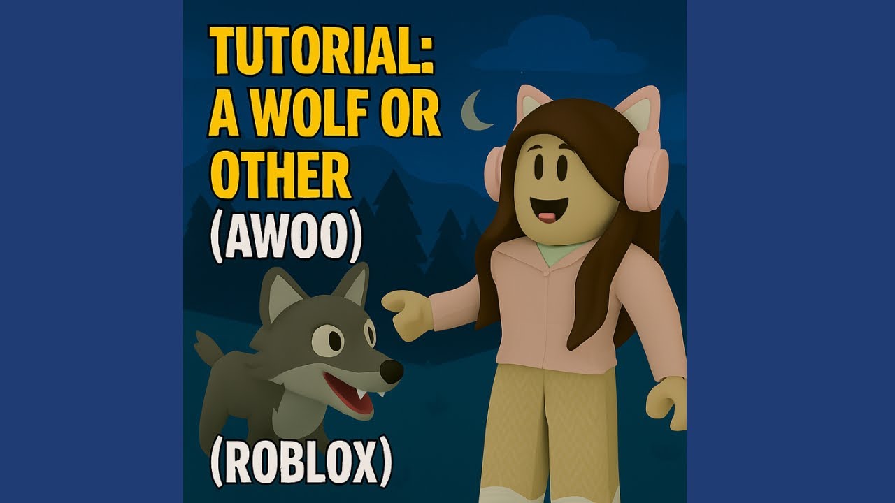 Tutorial: A wolf or other (AWOO) - YouTube