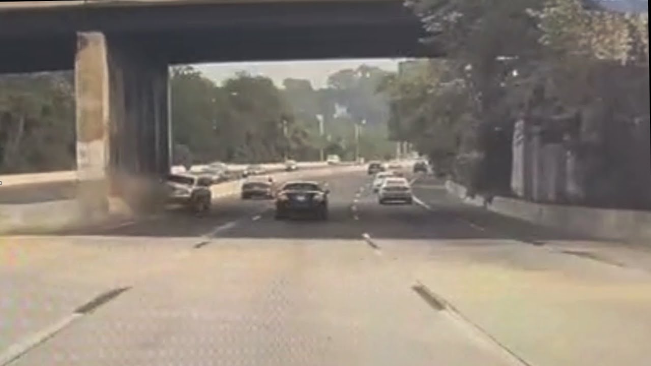 High Speed Car Crash Caught on Tesla Camera | TeslaCam Live - YouTube