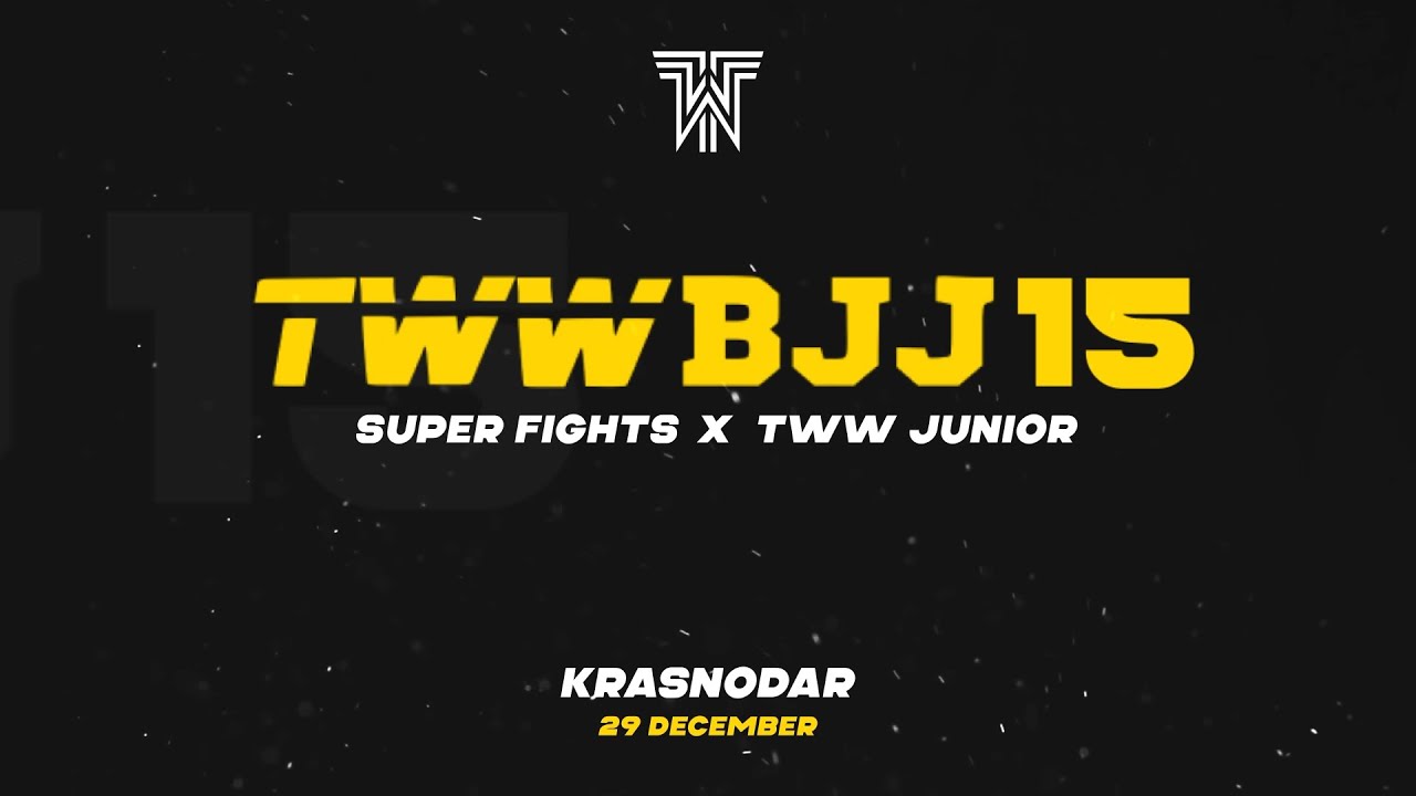 TWW BJJ 15 Super Fights & TWW Junior - YouTube