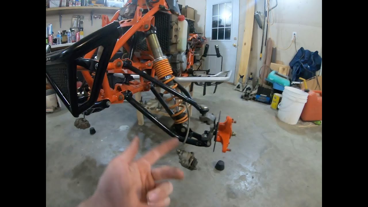 Rebuilding a 2004 Polaris Predator 500 Part 19 - YouTube