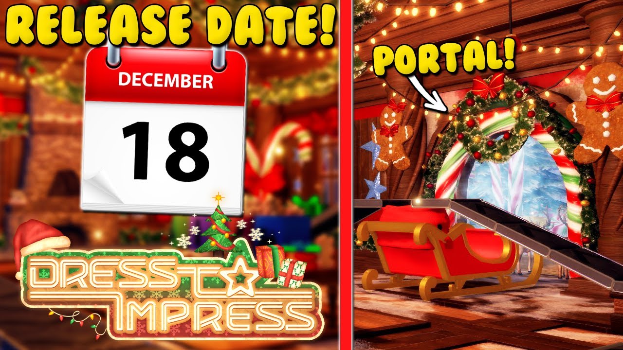 NEW Christmas UPDATE Map! Lana Lore PORTAL & Release Date? Dress To ...