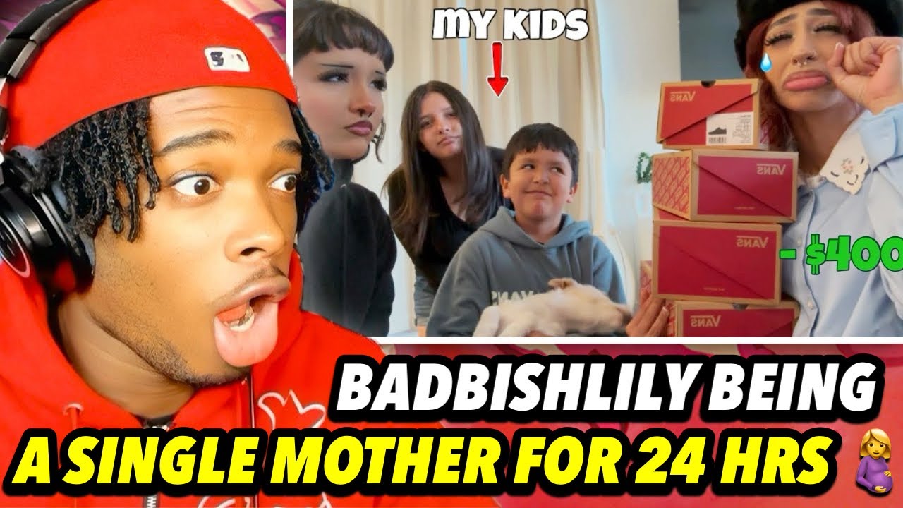 BADBISHLILY BEING A SINGLE MOTHER FOR 24 HOURS! (went bad) - YouTube