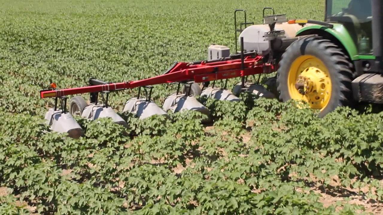 915 Row Crop Hooded Sprayer - YouTube