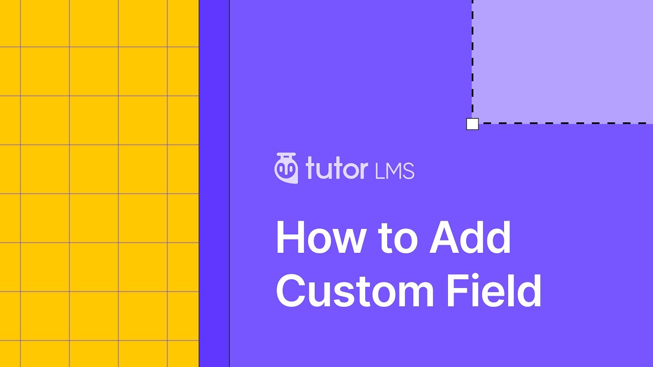 How to Add Custom Field on Tutor LMS Registration Page - YouTube
