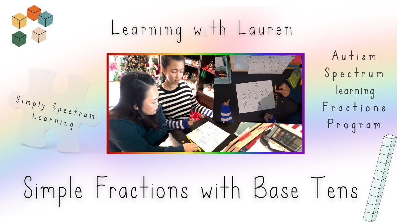 Simple Fractions with Base Tens, ASD - YouTube